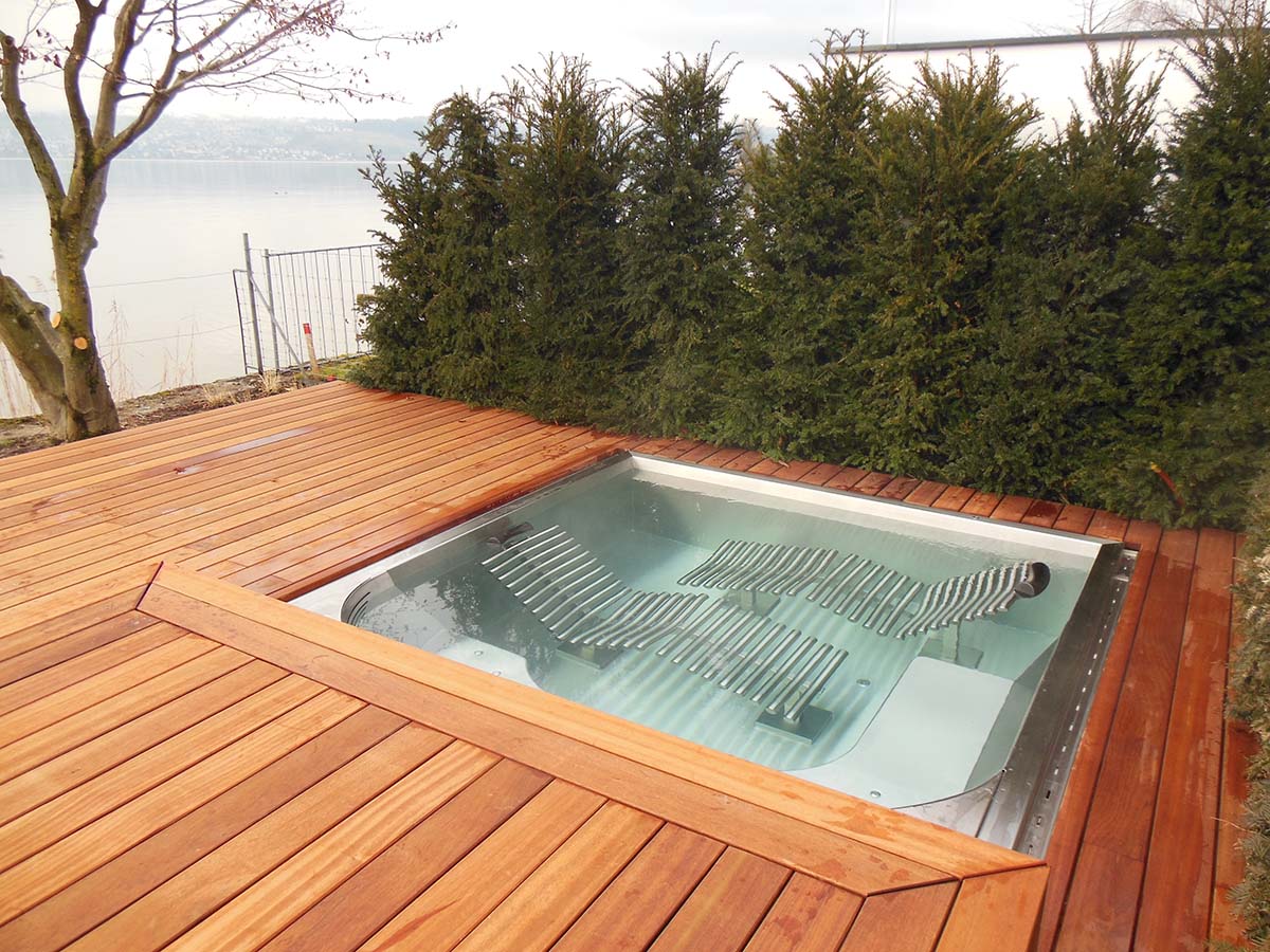 Exklusive Edelstahl-Whirlpools - Edelstahlpools samacostyle